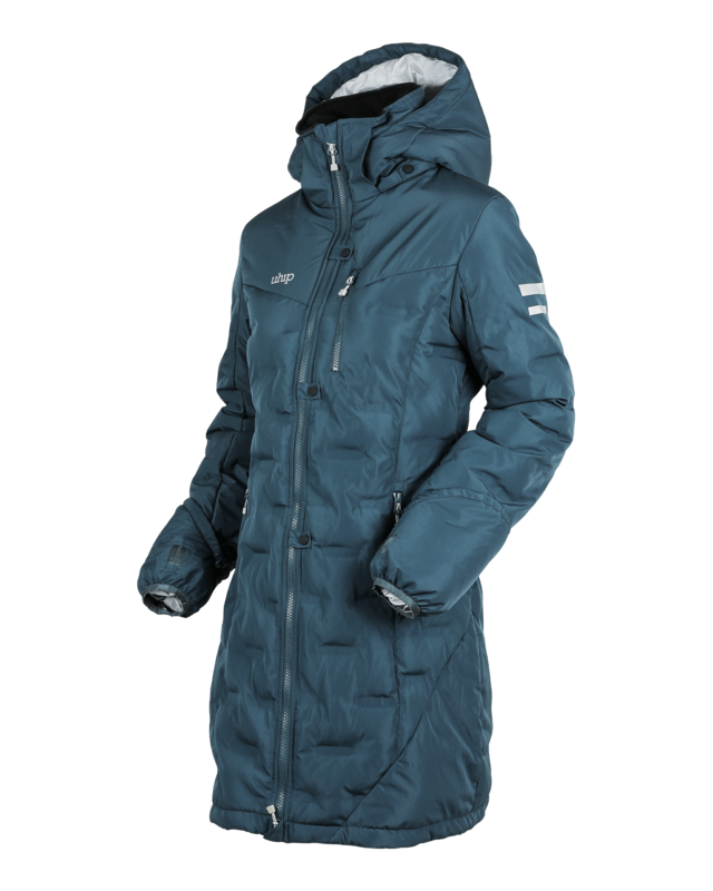 Uhip Parka Ice Stormy Weather Blue