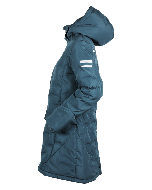 Uhip Parka Ice Stormy Weather Blue
